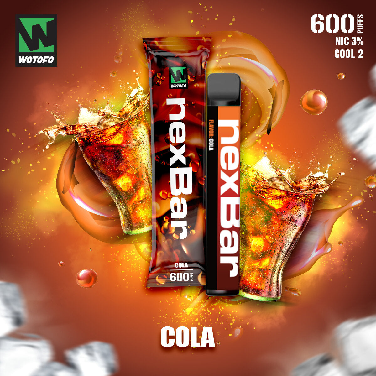 Next Bar - Cola – Mafia Vape Shop