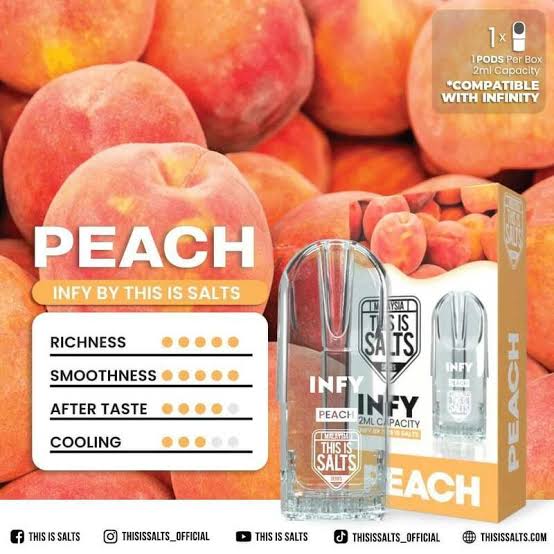 INFY - Peach – Mafia Vape Shop