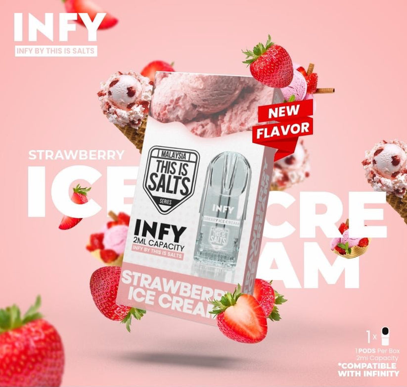 INFY - Strawberry Ice Cream – Mafia Vape Shop