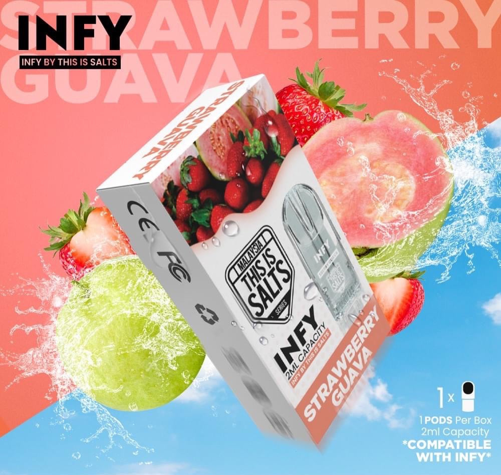 INFY - Strawberry Guava – Mafia Vape Shop
