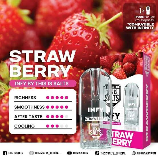 INFY - Strawberry – Mafia Vape Shop