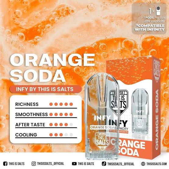 INFY - Orange soda – Mafia Vape Shop
